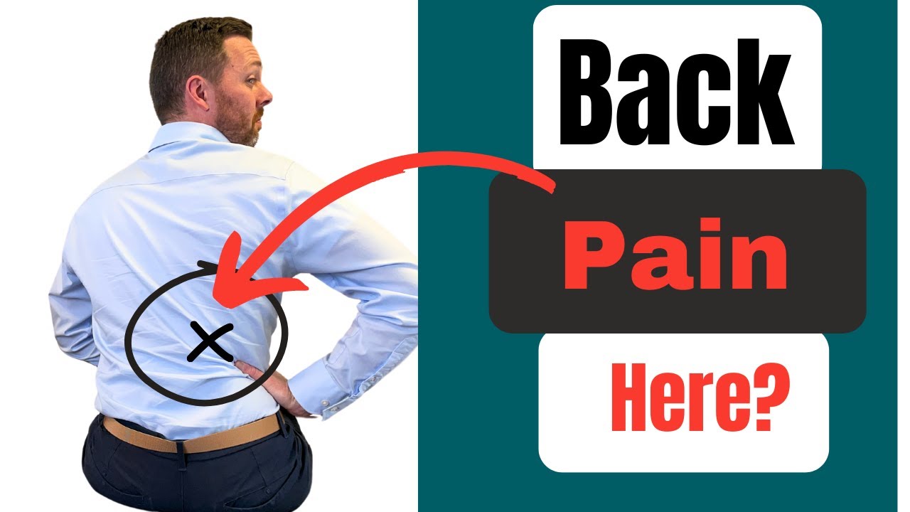 Lower Back Pain Off To One Side: Fixing It FOR GOOD! - YouTube