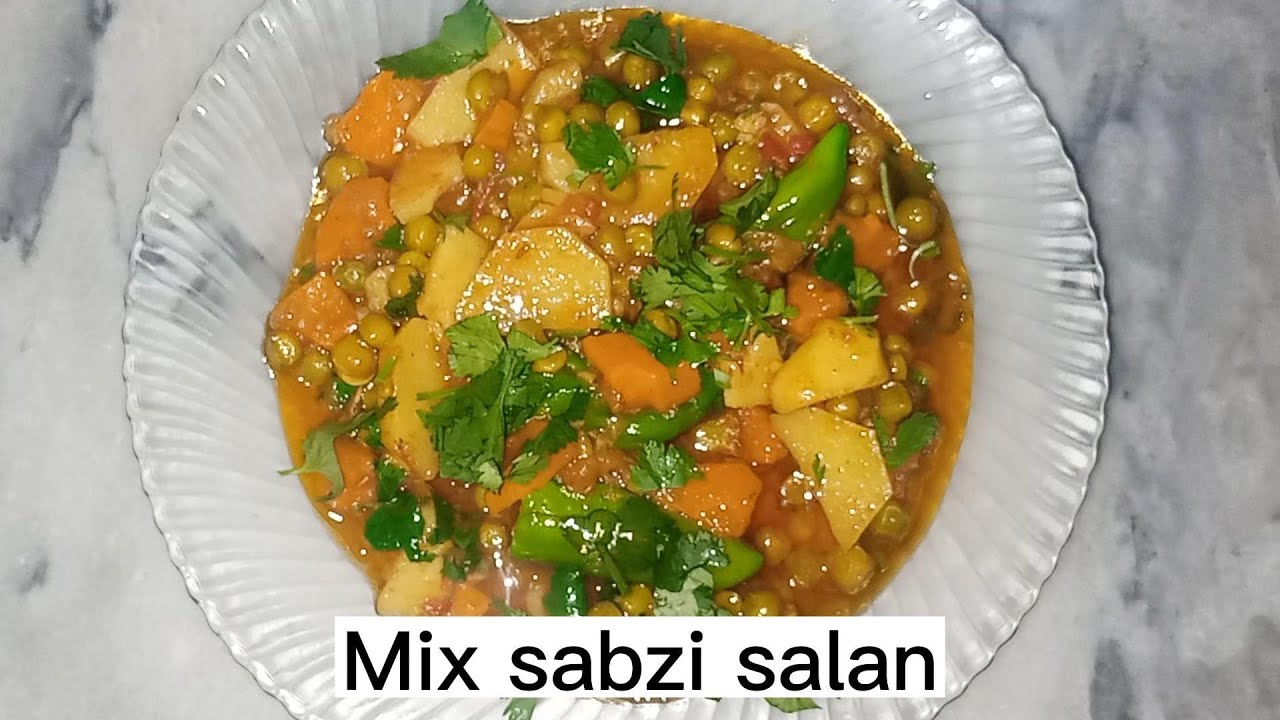 mix sabzi recipe | mix vegetables recipe, Cook with Manno, desi style ...