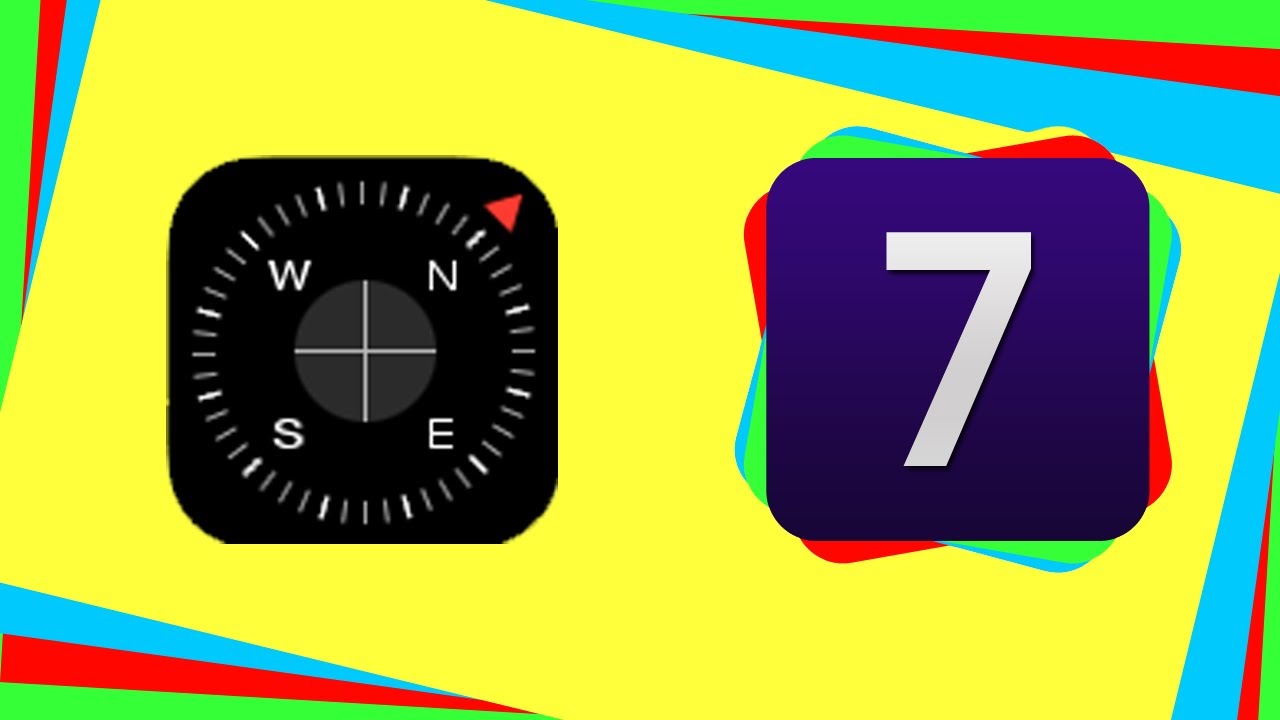 Compass in iOS 7 - YouTube
