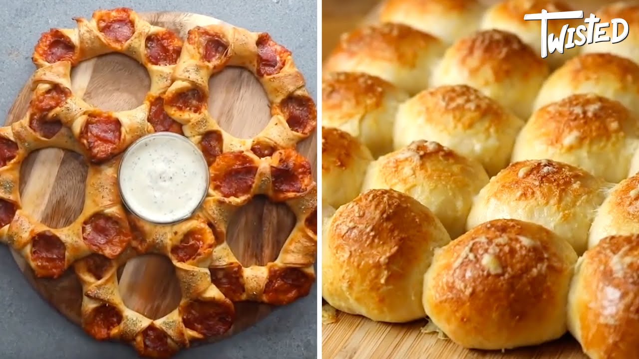 The Best Snacks Perfect For Any Bread Lovers | Twisted | Pizza Twirl ...