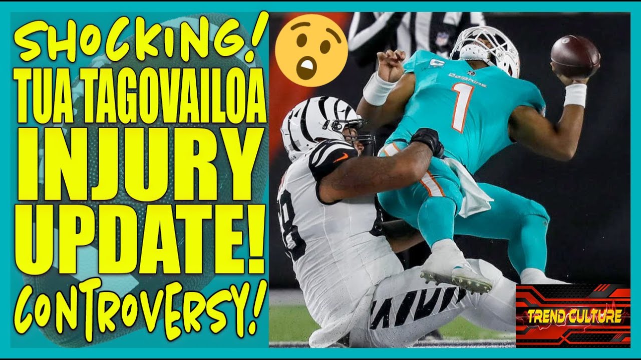 Tua Tagovailoa Miami Dolphins quarterback injury update concussion ...