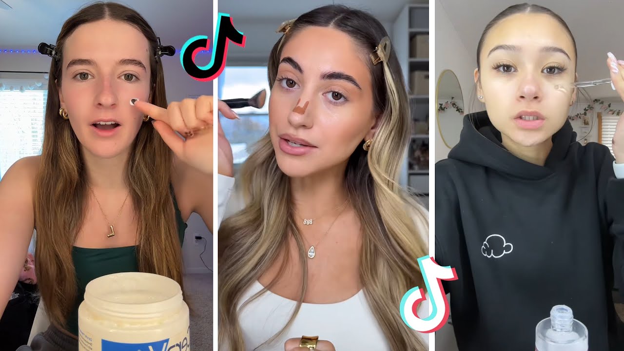 Makeup Tutorial Tiktok Compilation - GRWM ( Get Ready With Me ) ️ ...