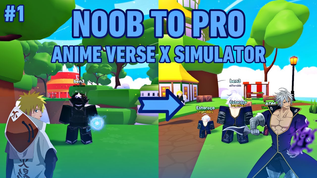 NOOB TO PRO (F2P) in Anime Verse X Simulator + Got RACE & MORE!! Roblox ...