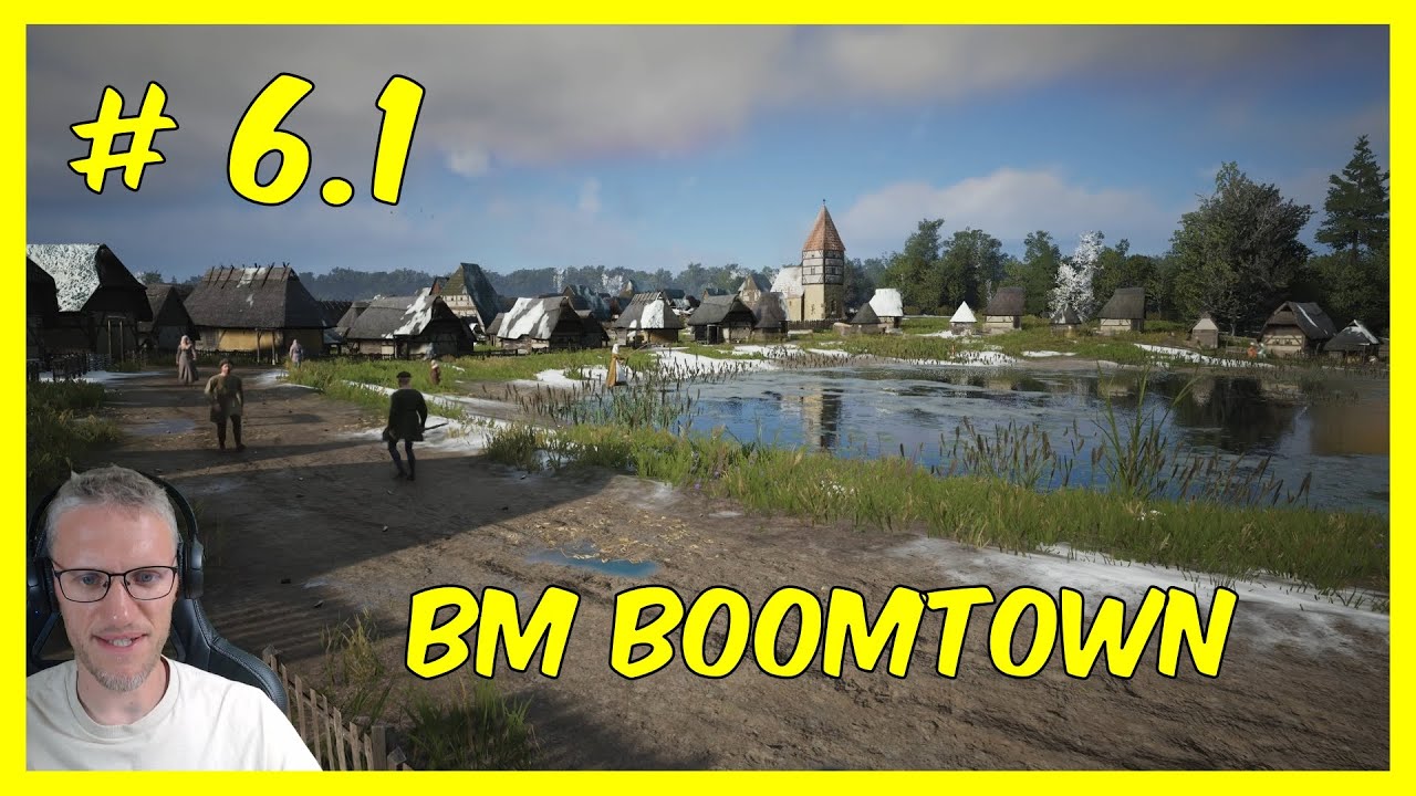 BM Boomtown year 6 part 1 | Manor Lords #manorlords #medieval # ...