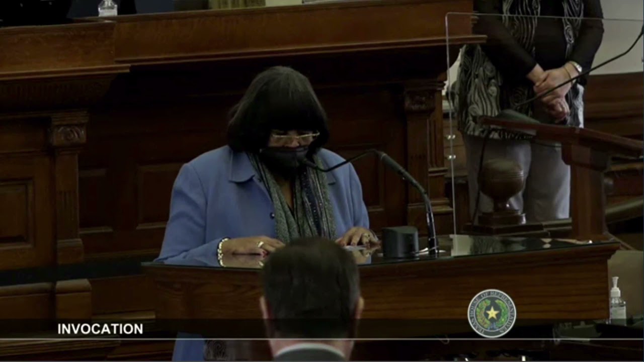 House Invocation - Rep. Alma Allen - March 9, 2021 - YouTube