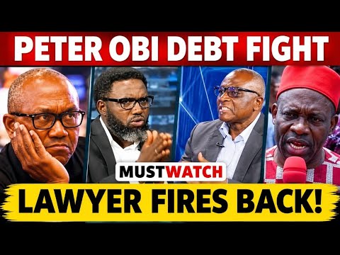 Peter Obi Debt Fight Escalates — Lawyer Fires Back at Bayo Onanuga