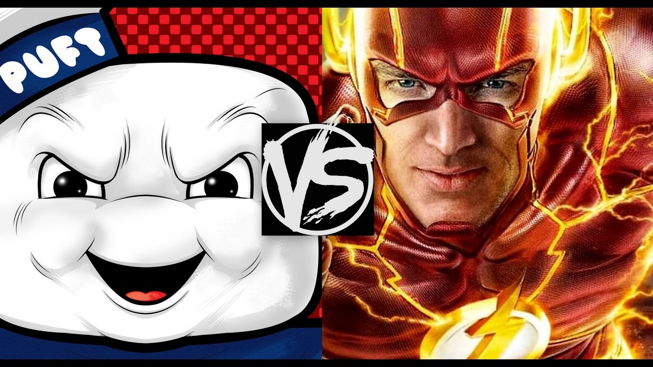 The Stay Puft Marshmallow Man VS The Flash...Who'd Win The Fight? A ...