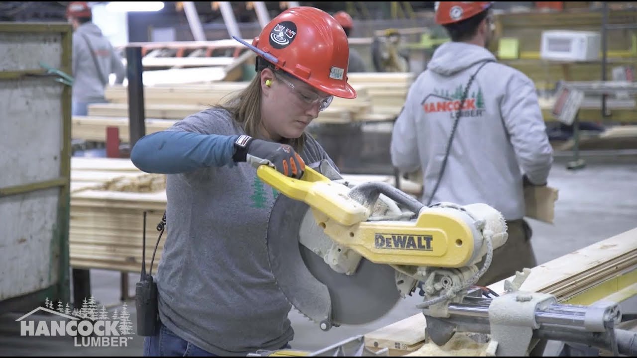 Abby - Hancock Lumber Pine Manufacturing Pro - YouTube