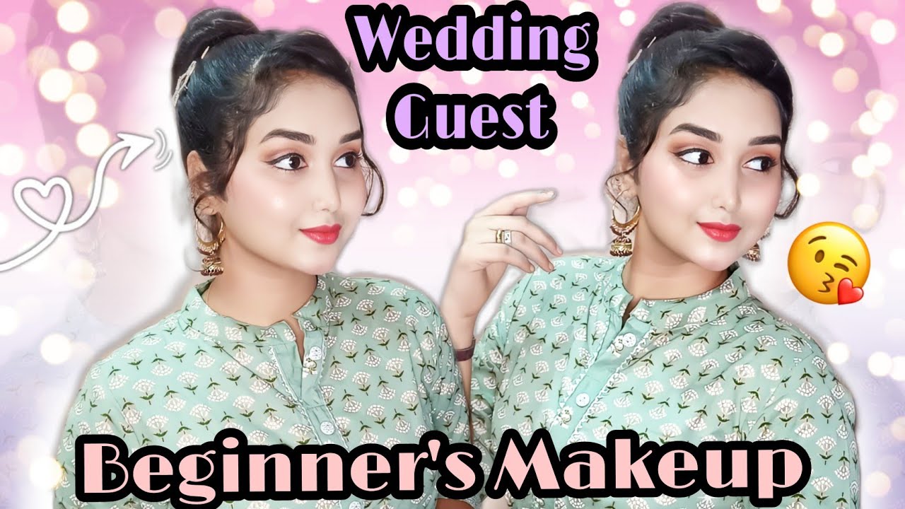 Beginner's Makeup Tutorial | Step By Step Wedding Guest👉MAKEUP TUTORIAL ...