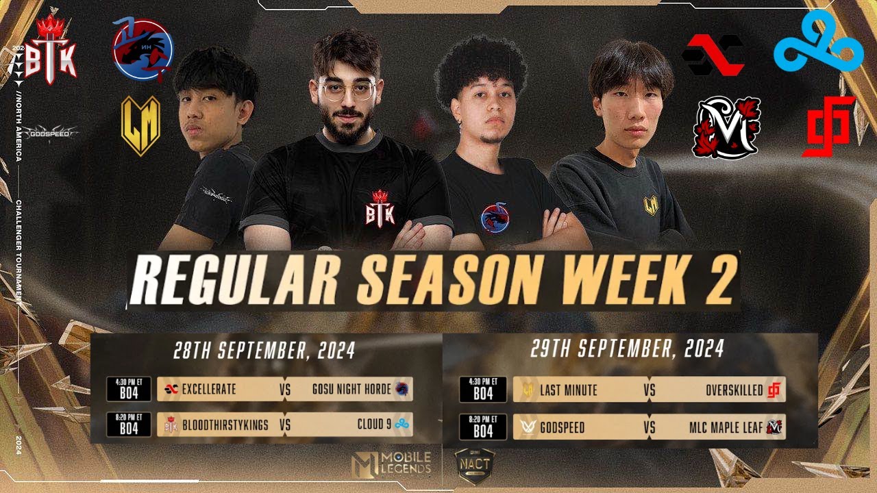 2024 NACT Fall Regular Season Day 3 | Mobile Legends: Bang Bang - YouTube