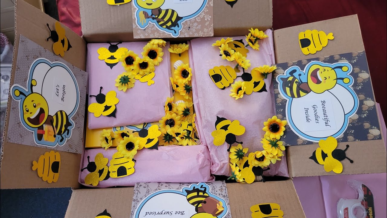 Bee Theme Swap going out/ Project share - YouTube
