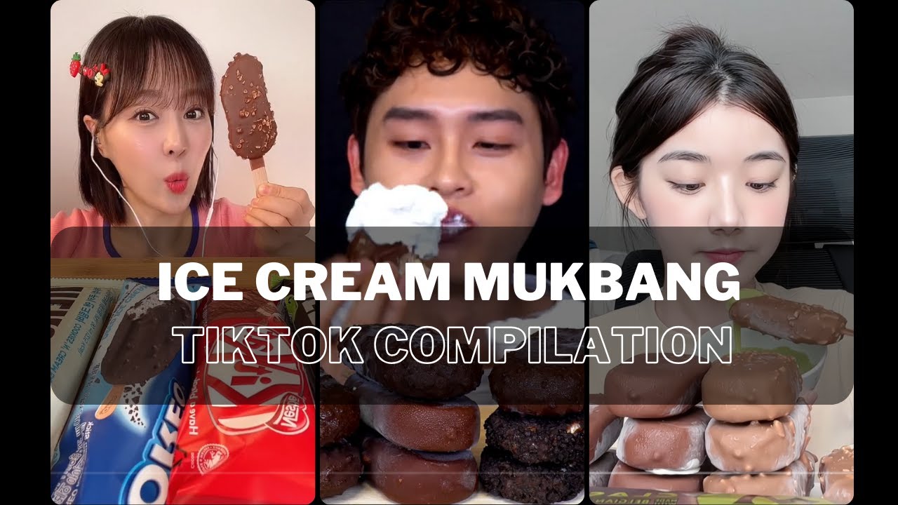 ICE CREAM MUKBANG TIKTOK COMPILATION - YouTube