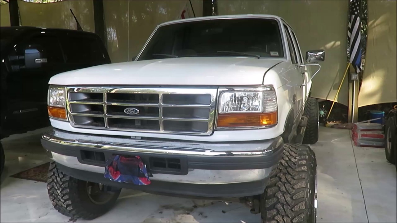1997 F250HD AXLE SWAP. DANA 60, 7.3 POWERSTROKE, - YouTube