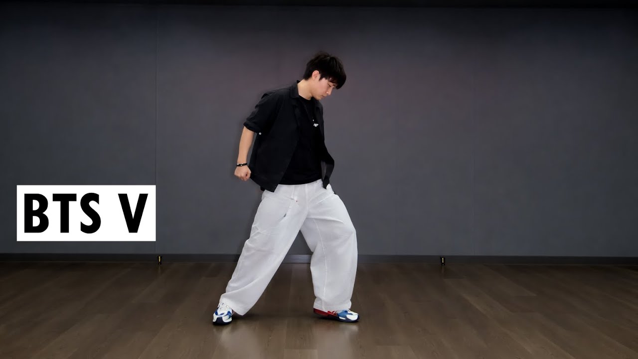 Make You Freeze! BTS' V Dances Through His Gaze in GQ Korea - YouTube