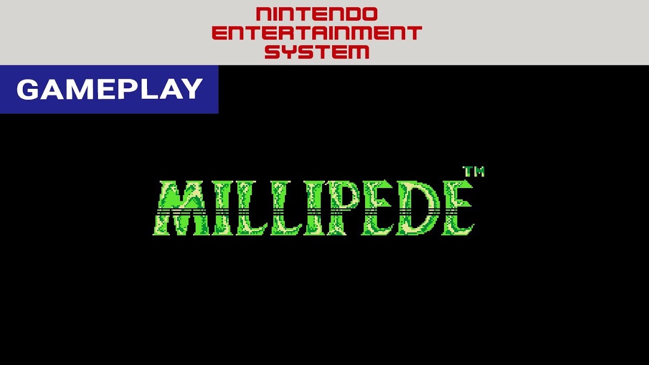 Millipede (NES) - Gameplay Clip [HD] | RetroGameUp - YouTube