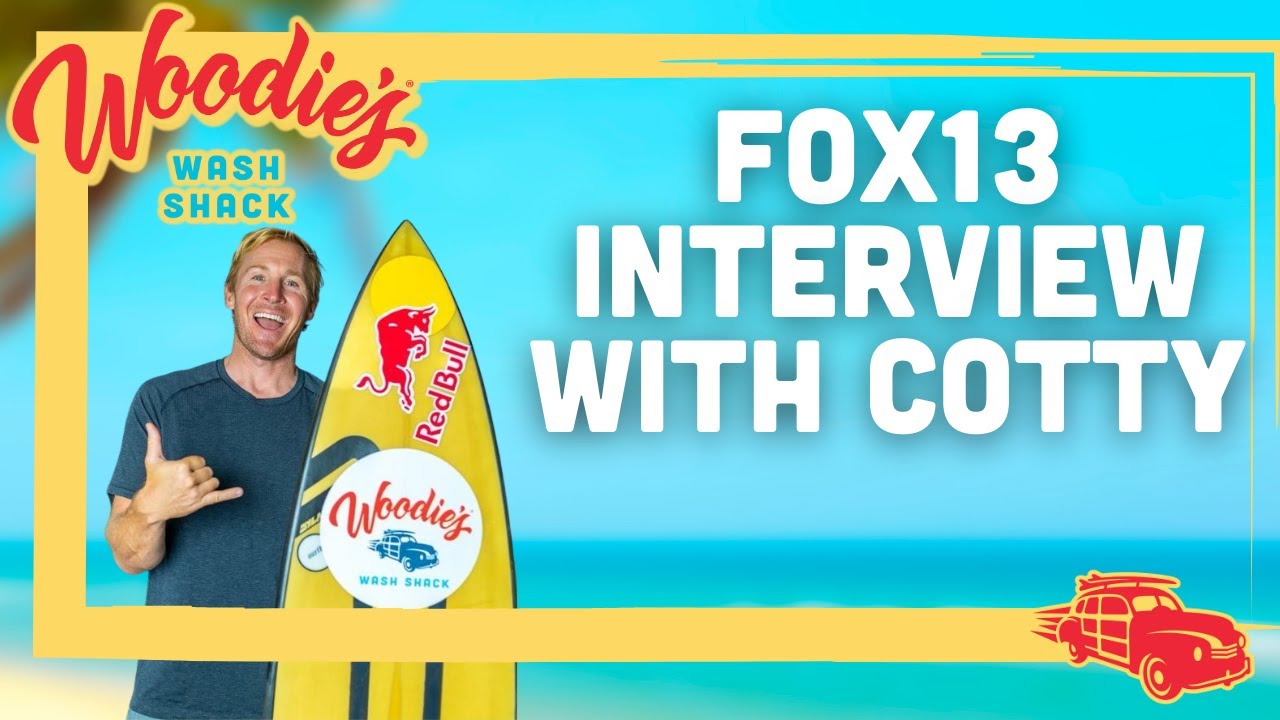Woodie's Wash Shack - FOX13 Interview with Pro Big Wave Surfer Andrew ...