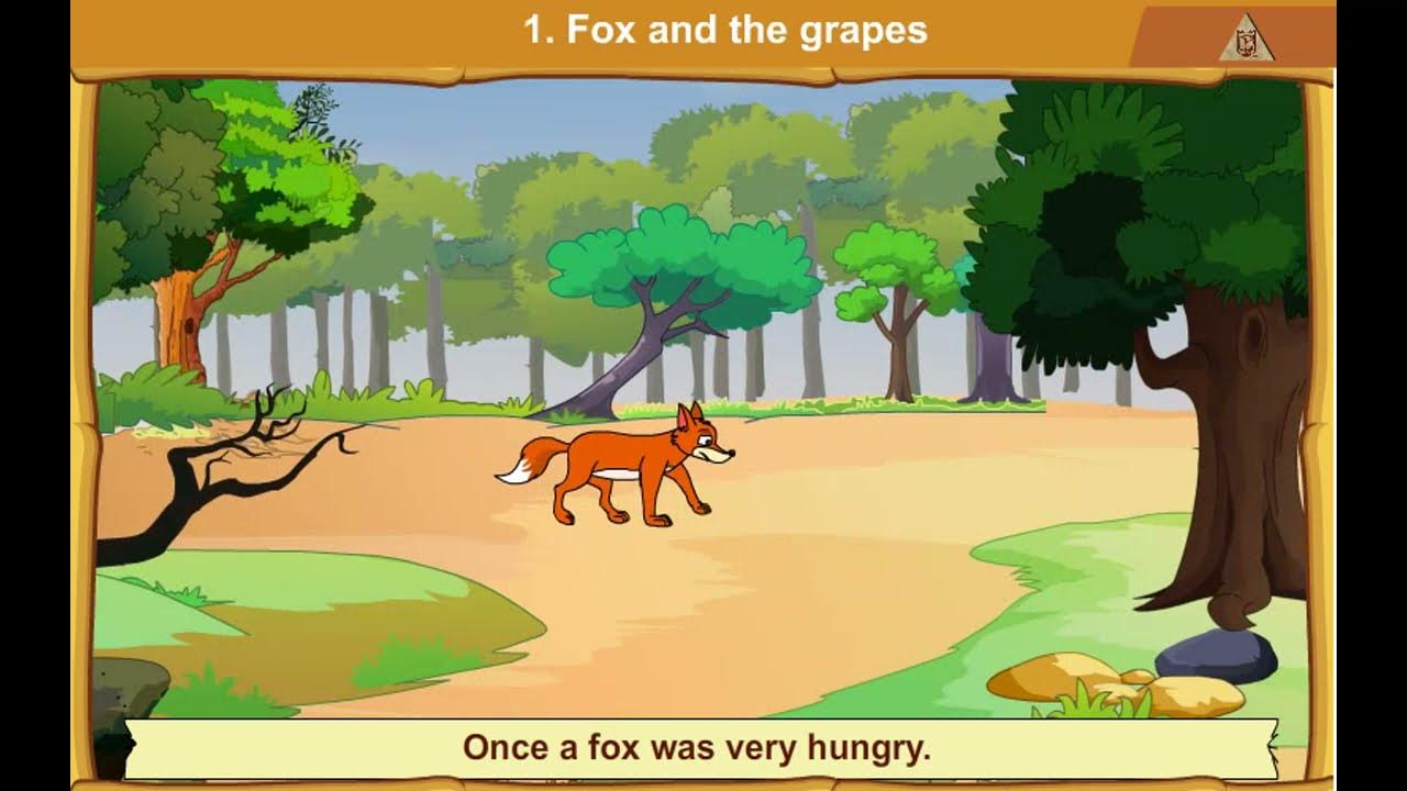 Fox and the grapes l English Bedtime Stories | Short Stories For kids ...