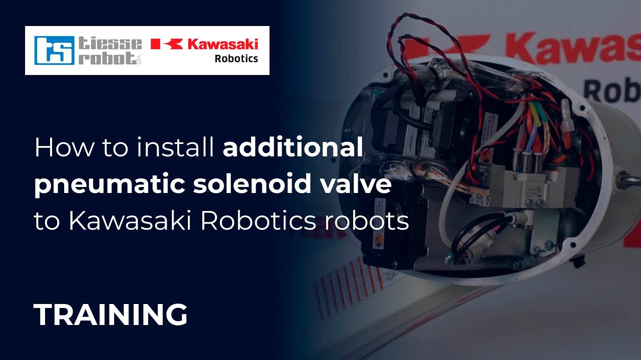 TIESSE ROBOT | How to install additional pneumatic solenoid valve to ...