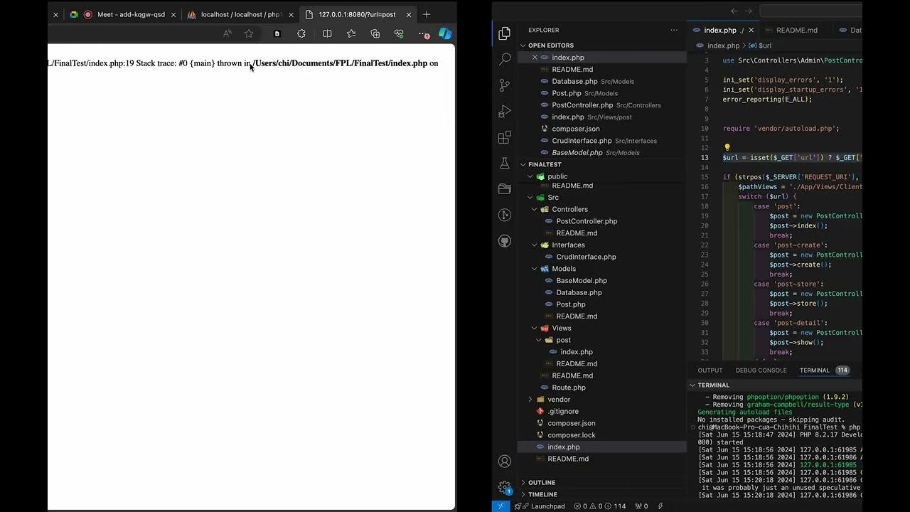 [PHP1] Sửa đề thi thử - YouTube
