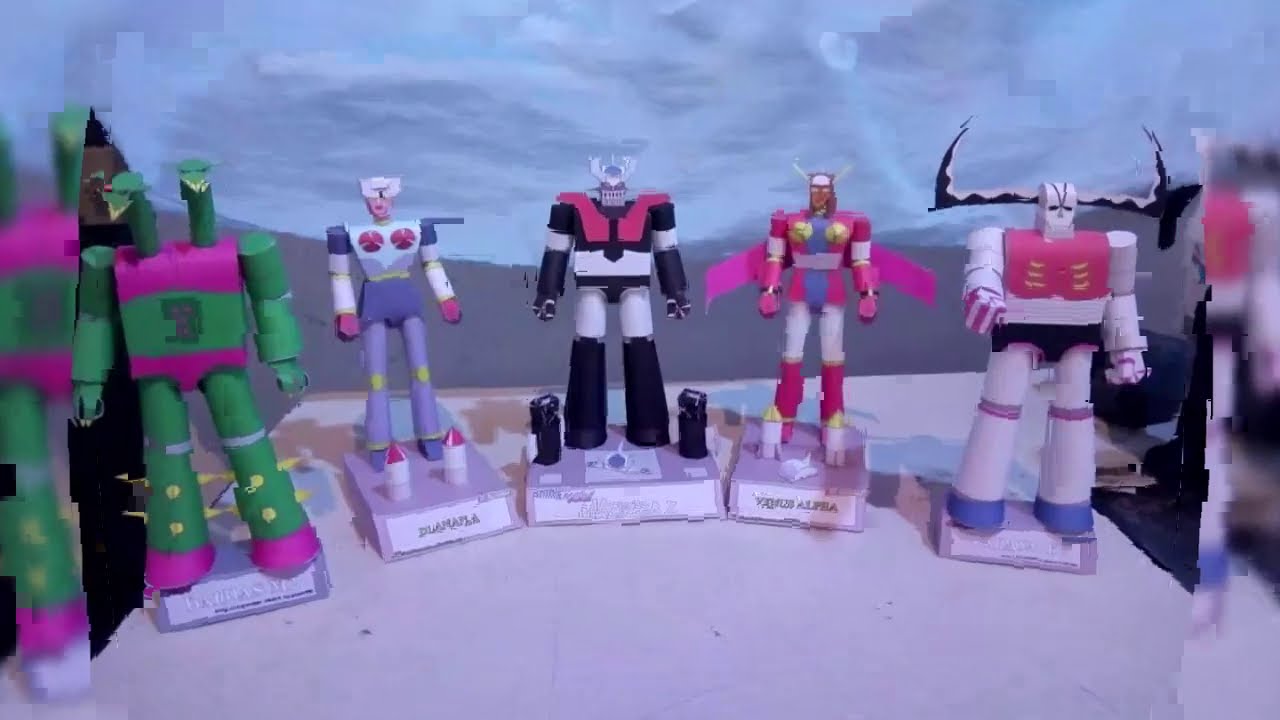 Colección Mazinger Z papercraft "Mazinger Z" - YouTube