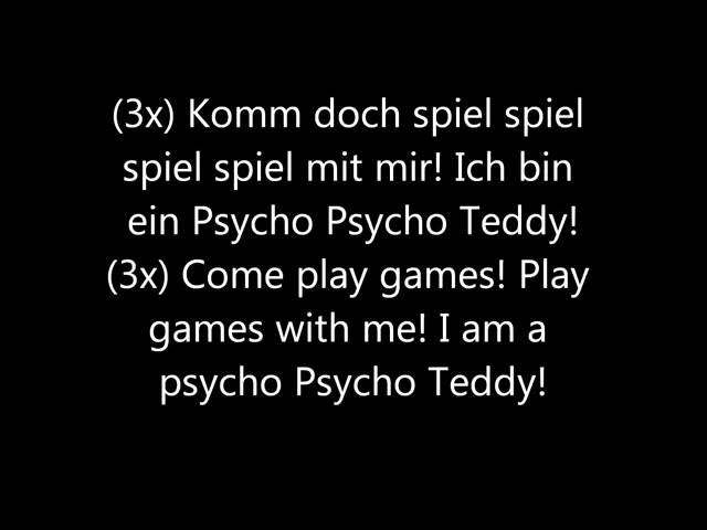 Psycho Teddy (German) by YouTube - Samples, Covers and Remixes | WhoSampled