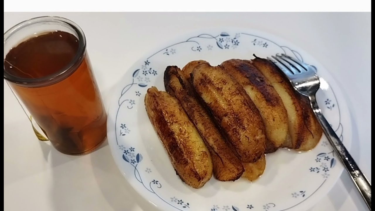 Pritong Saging at English Tea - YouTube