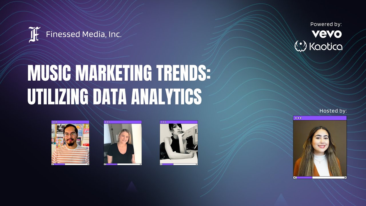 Music Marketing Trends - Utilizing Data Analytics - YouTube
