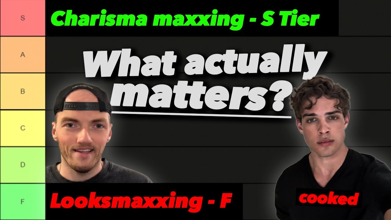 Types of Maxxing Tier List - YouTube