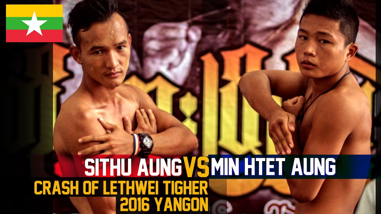 Sithu Aung vs Min Htet Aung, Myanmar Lethwei Fight 2016, Lekkha Moun ...