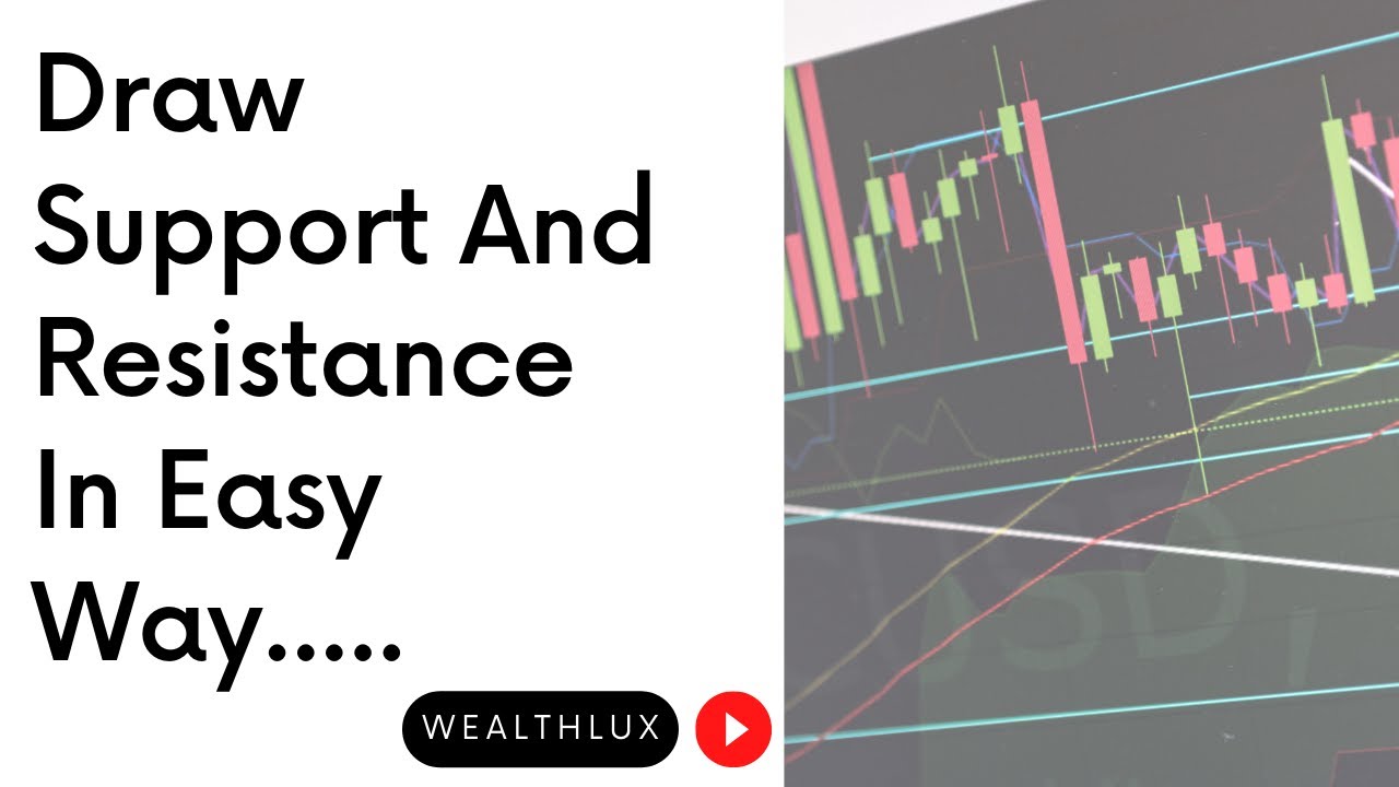 How to Draw Support And Resistance In Simple Way | Learning Video -1 ...