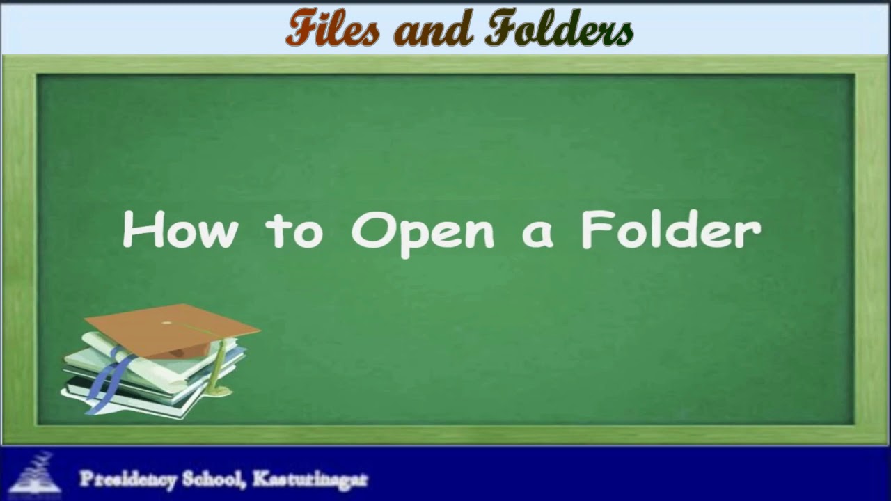 Grade 2 Files and Folders Nambirani V - YouTube