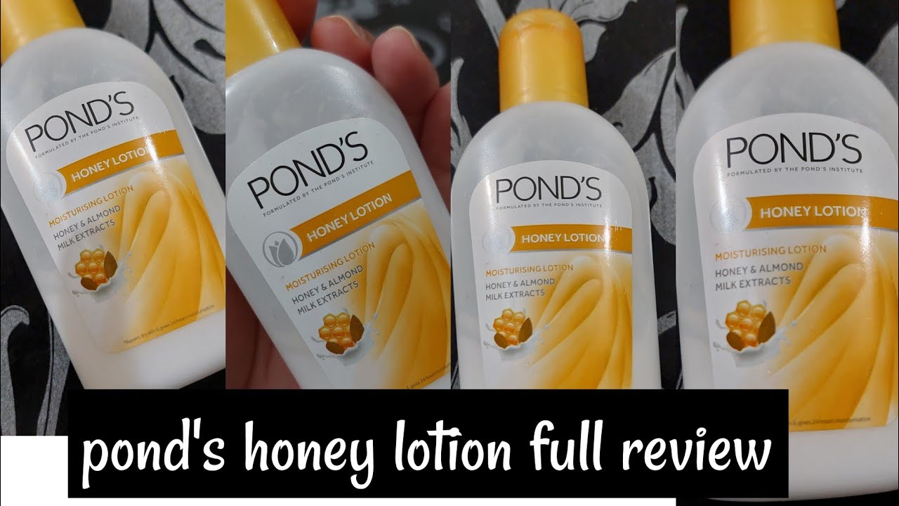 Ponds Honey lotion ||review for dry,oily and combination skin - YouTube