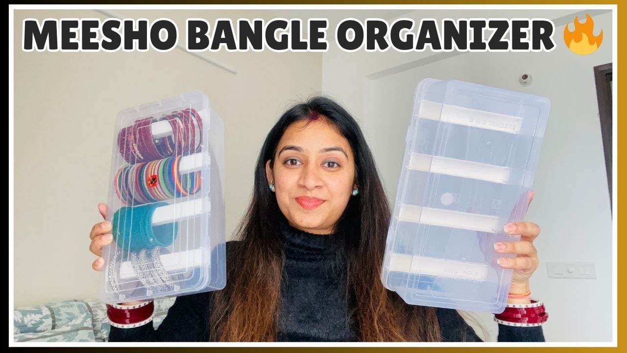 Wardrobe Organization Tips Space Saving Ideas 🥳 Meesho Bangles Box 🗃 ...