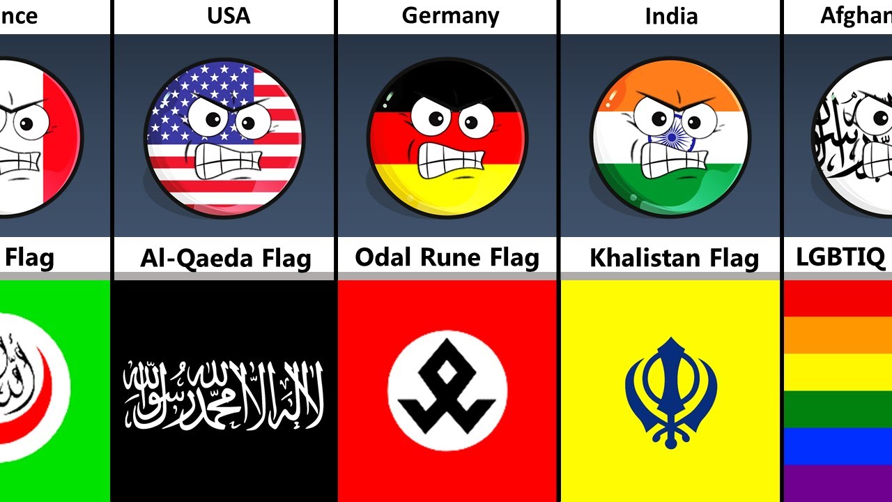 Most Hated Flags In some Countries - Part 4 - YouTube