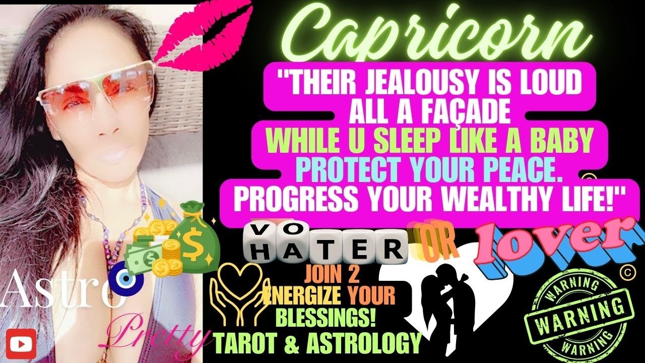 CAPRICORN Love Tarot Reading ♑️ 🤣WHY SO OBSESSED WITH UR WEALTH? THEY TIRED & OLD ...