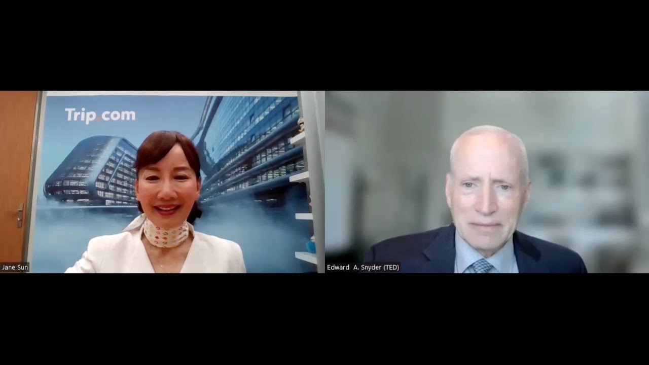Interview with Jane Sun CEO of Trip.com - YouTube