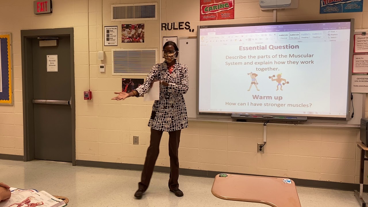 In the Classroom with Ms. Rouse - Physical Education - YouTube