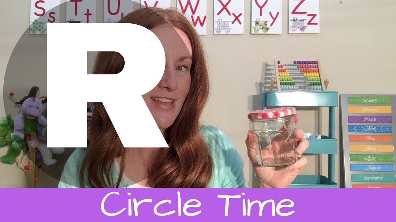 Cirlce Time Letter R - YouTube