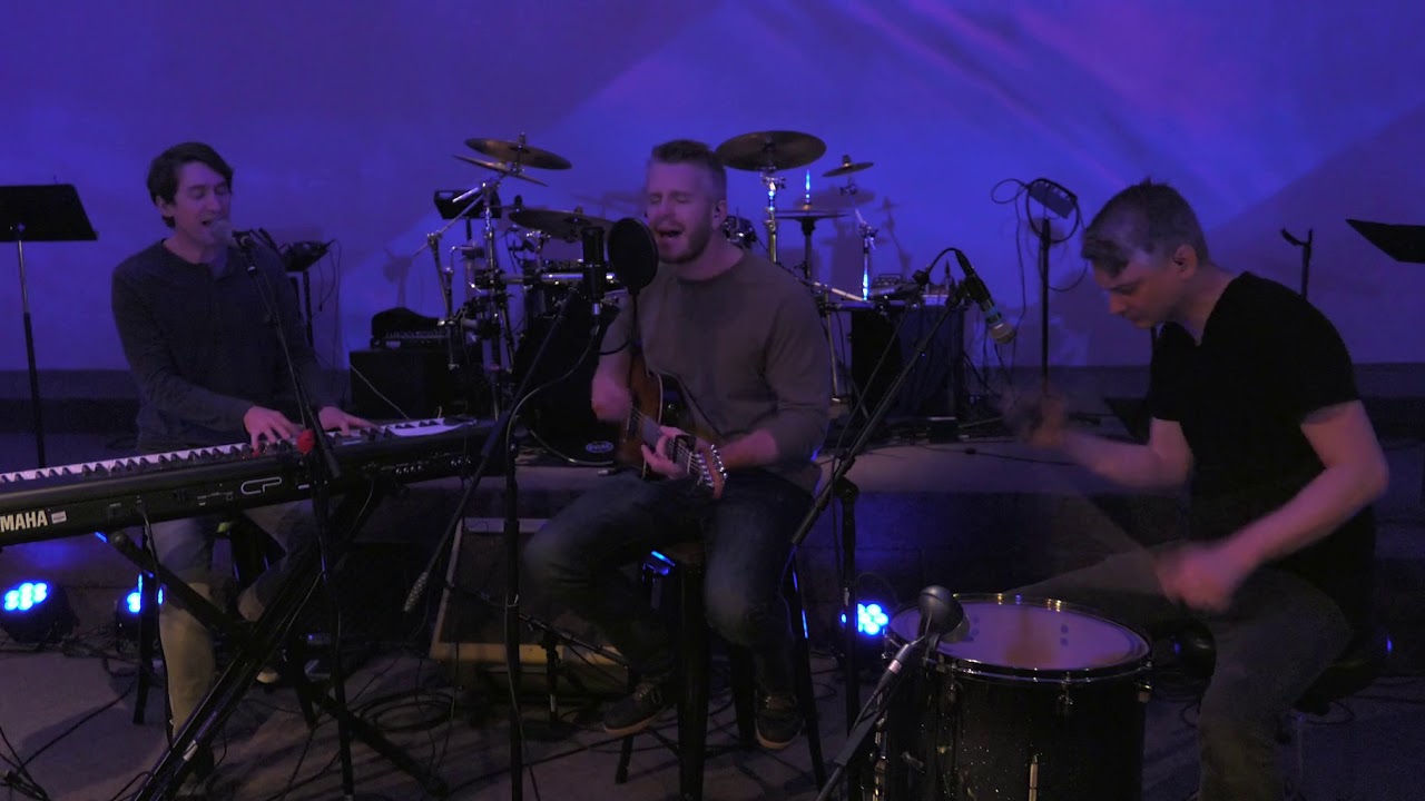 Worship pastors Ben Foulke and David Frush lead "Yes I Will" by ...