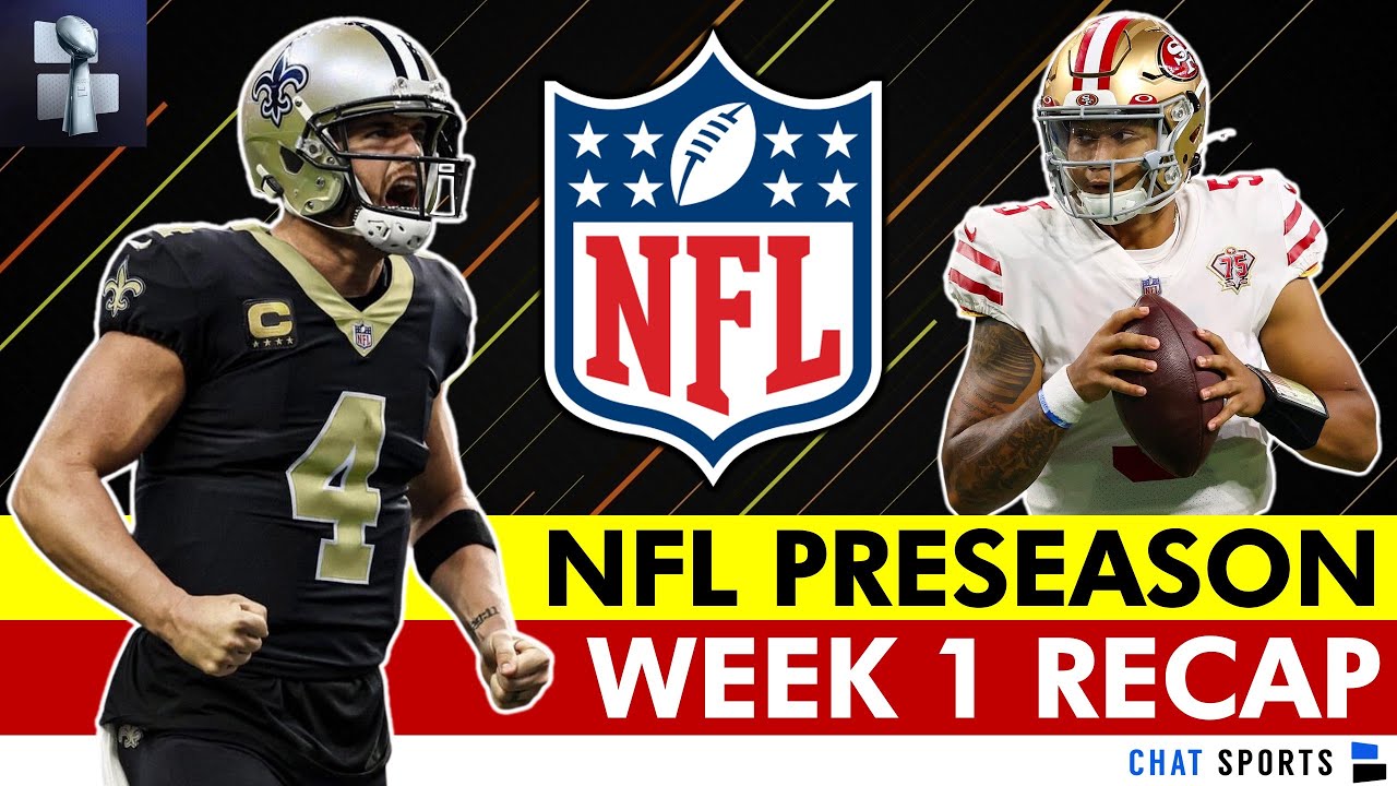 NFL Preseason Recap: More Winners & Losers From Week 1 Ft. Trey Lance ...