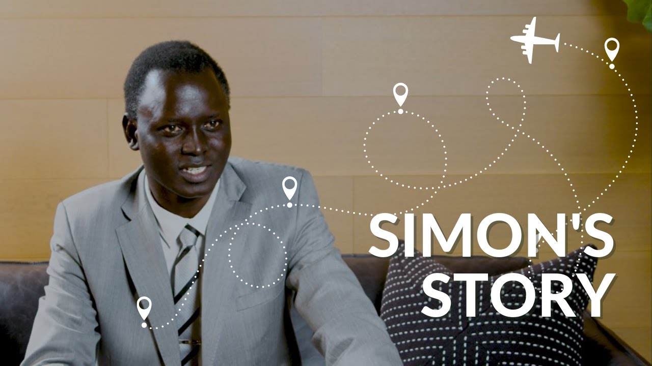 Simon's Story: From Sudan to Egypt to Nashville - YouTube