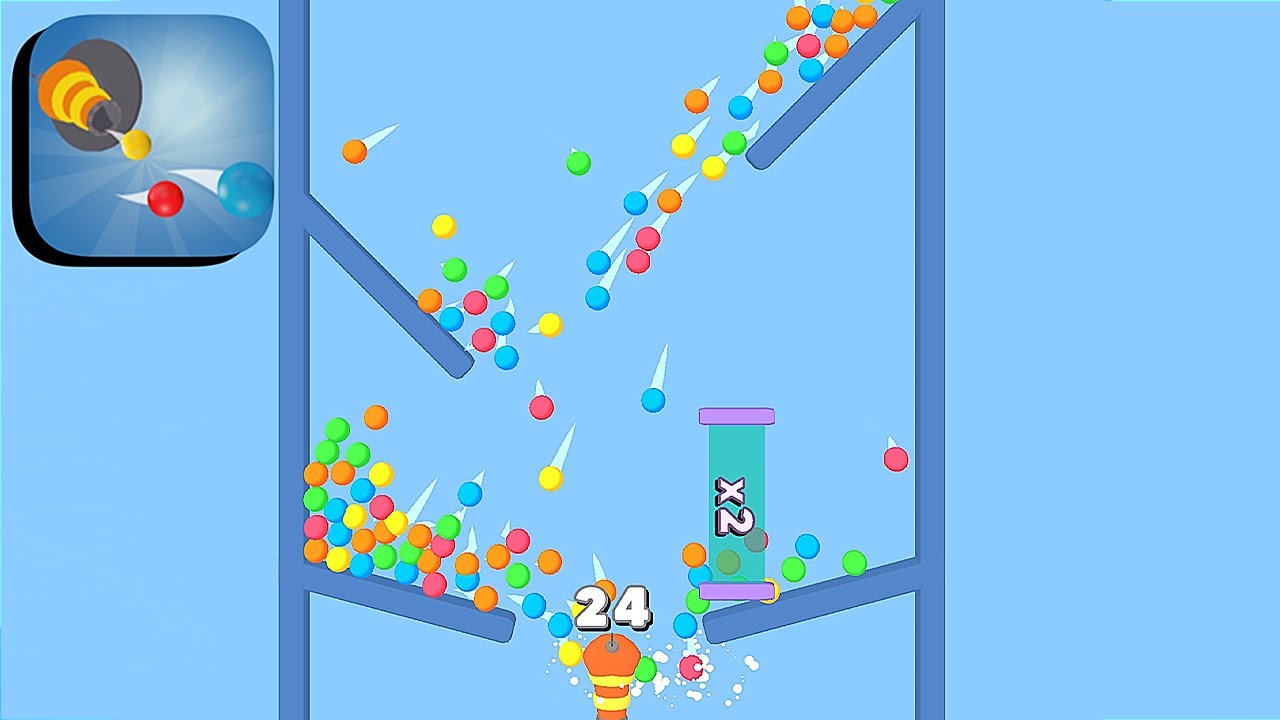 Balling Down - All Levels Gameplay Android,ios (Part 1) - YouTube