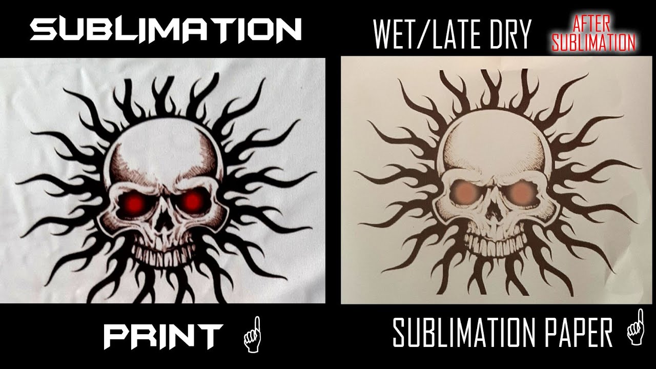 How to Sublimate using Wet Sublimation Paper (Tips Tricks) - YouTube