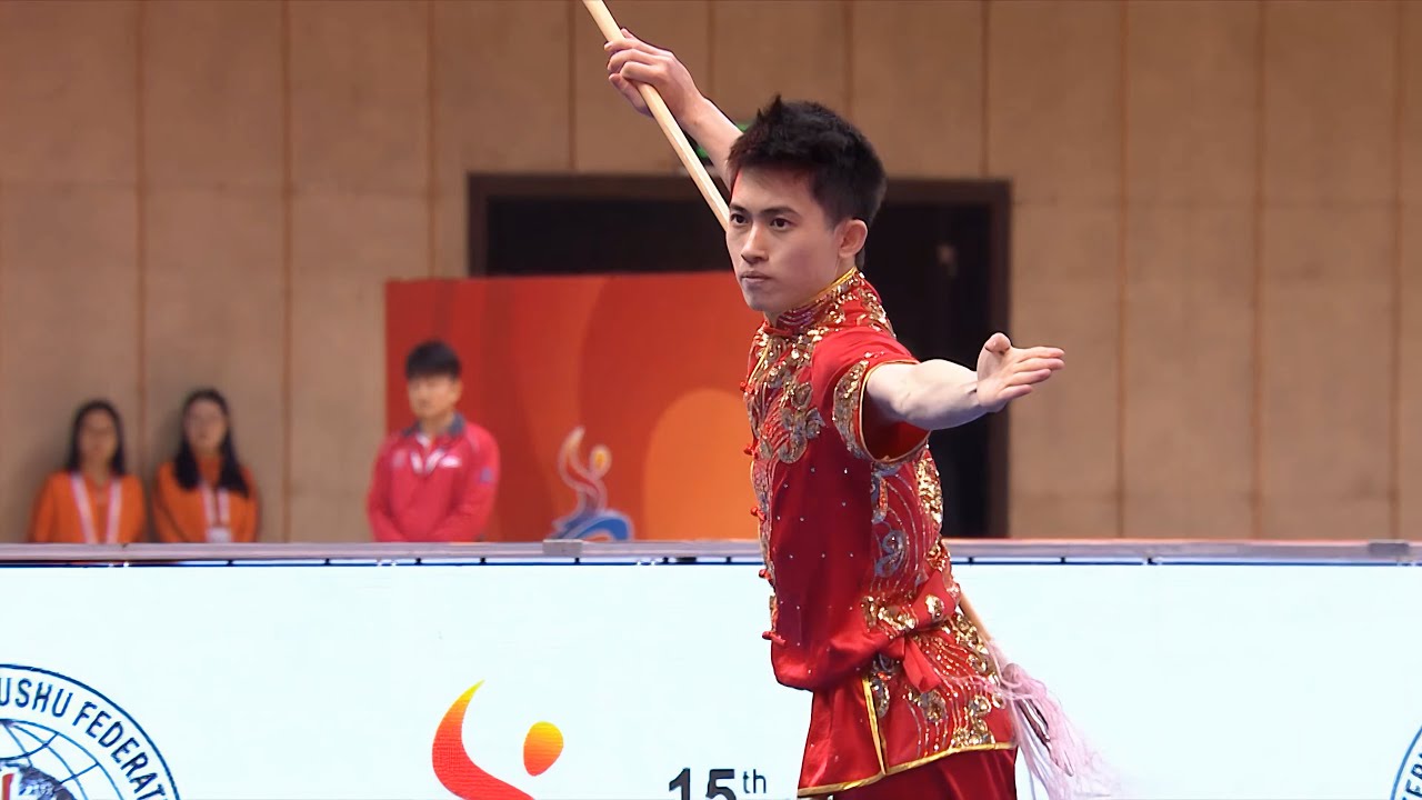 Weng Son Wong [MAS] - Qiangshu 2nd - 15th WWC @ Shanghai Wushu Worlds ...