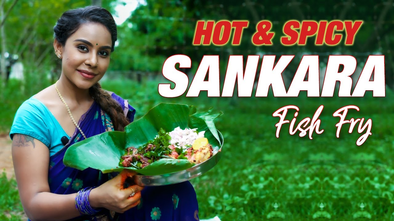 Hot & Spicy Sankara Fish Fry | Red Snapper Fry | Street Food Style ...