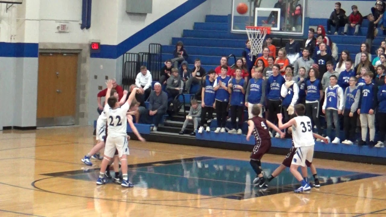 Central Intermediate School - Basketball Team - Regional Final 2 Mins ...
