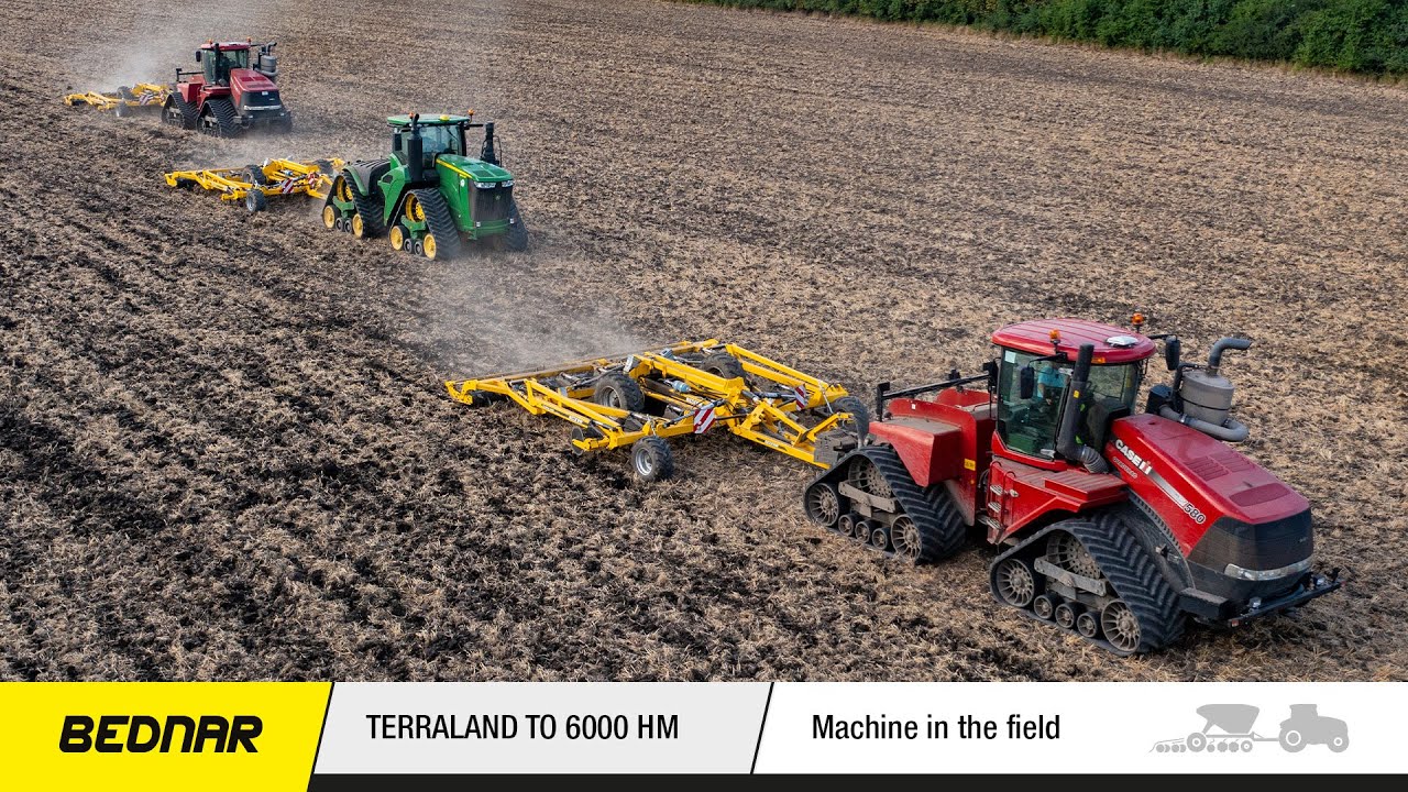 BEDNAR FMT | 3x Terraland TO 6000 HM with tractors John Deere and Case ...