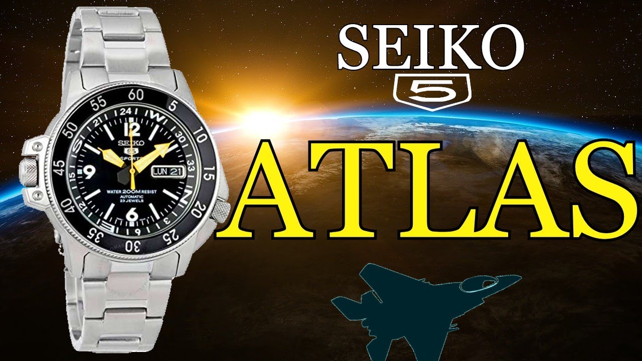 Seiko 5 sports ATLAS skz211 (ESPAÑOL) el mejor del MUNDO!! - YouTube