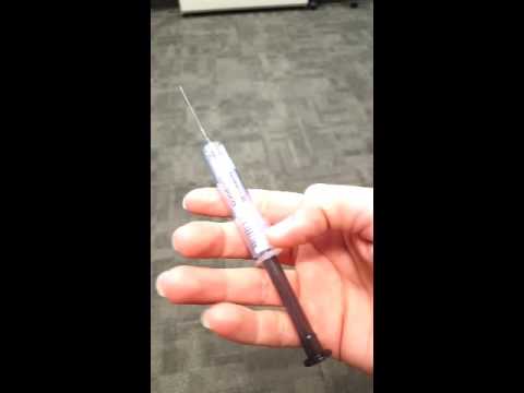 Blood Gas Syringe - YouTube