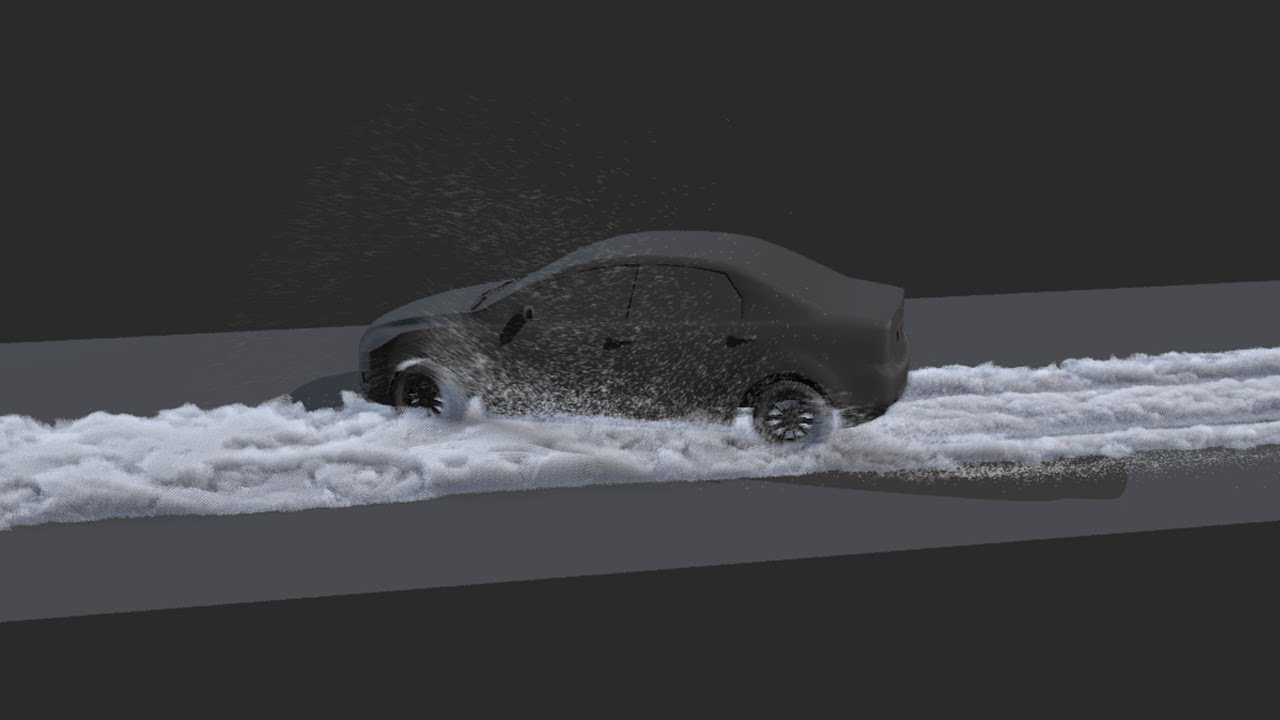 Tyflow snow - YouTube